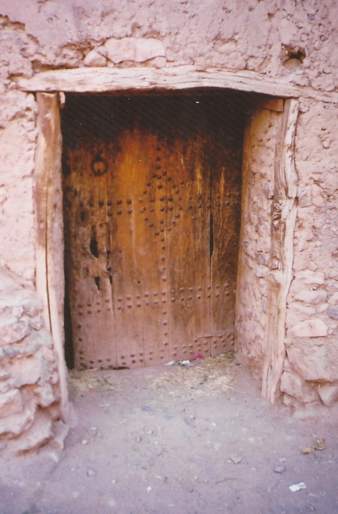 Timesla synagogue door – Visiting Jewish Morocco
